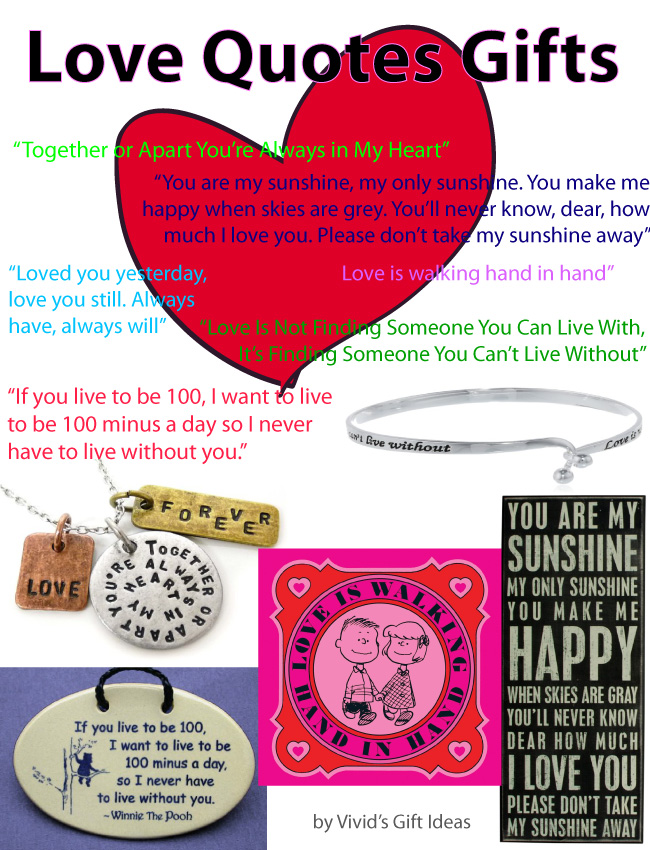 Love Quote Gifts