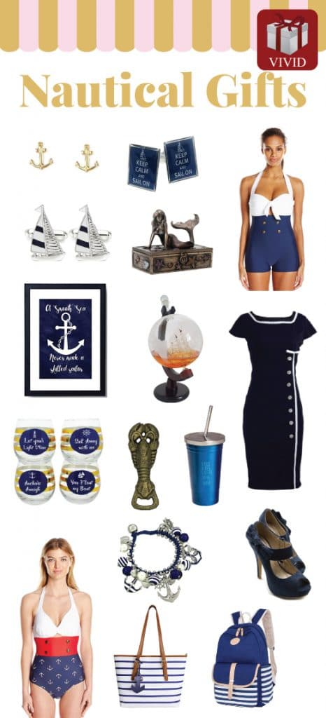 21 Unique Nautical Gifts inspired by the Sea - For Men and Women