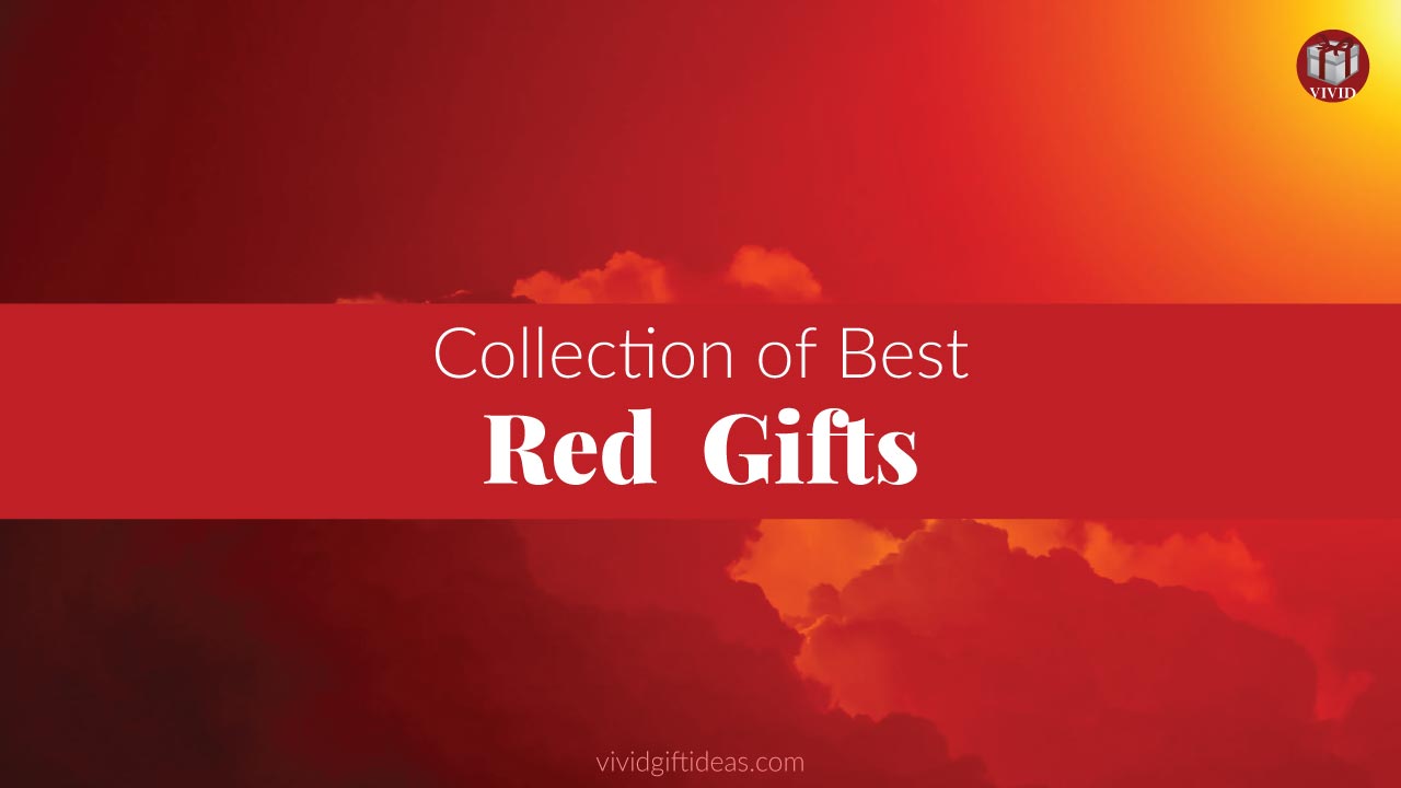 Red Color Gift Ideas: 24 Gifts That Are RED in Color
