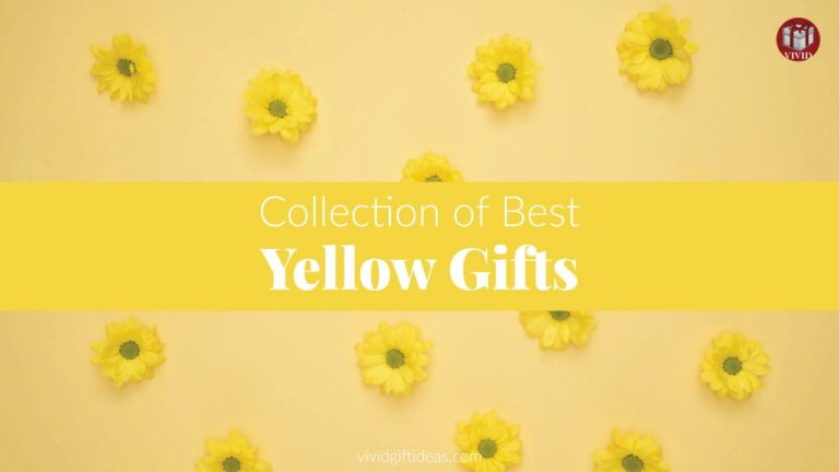20 Yellow Gift Ideas: Gifts That Are Yellow in Color