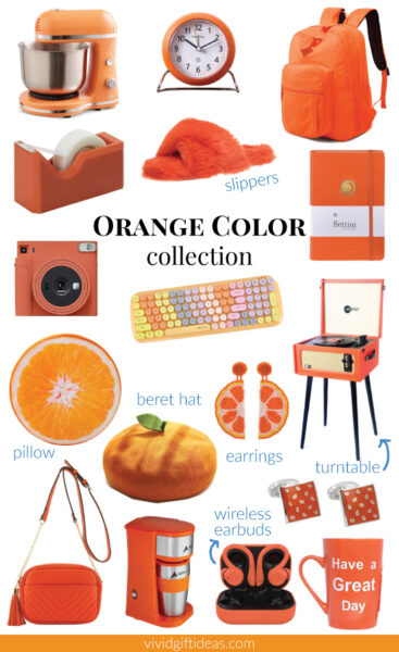 25 Orange Color Gift Ideas