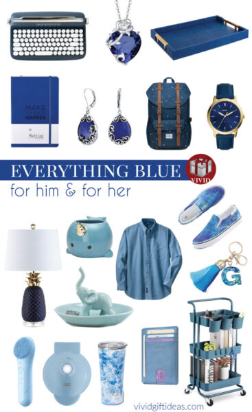 Blue Gift Ideas: 23 Cool Stuff That Are Blue in Color