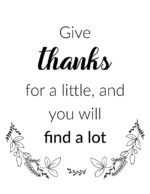 17 Fall Thankful Quotes Poster Printable (DIY Autumn Decorating Ideas)
